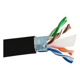 SCP - CAT6SH-BK - 1000' CMR Cat 6 Shielded PVC Cable